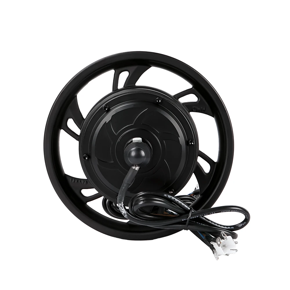 12 Inch LD Motor 48V 2KW Brushless Gearless Hub Motor for Fiido Ebike ...