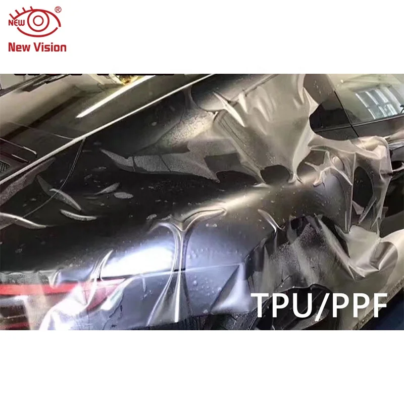 Factory Price 7.5mil Anti Scratch/ Anti-Yellow 2 Layer Matte Clear PPF Car Paint Protective Film ...