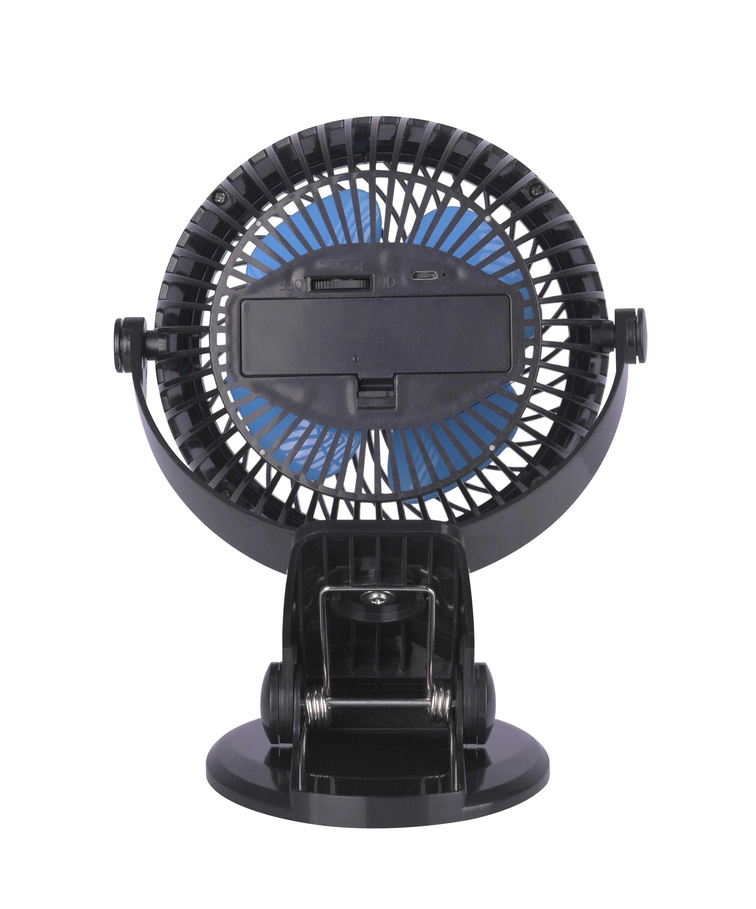 Konwin DC 5V Recharging Desk Fan USB Chargeable Portable Fan with Very ...