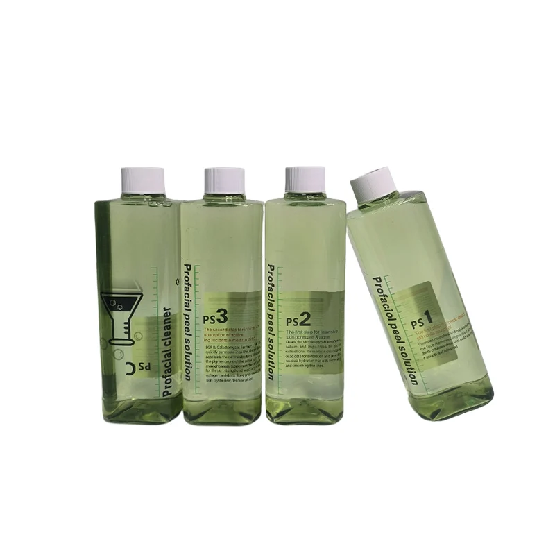 Hot Sale PS1 PS2 PS3 PSc 4 Bottles Aqua Peeling Solution Aqua Facial ...