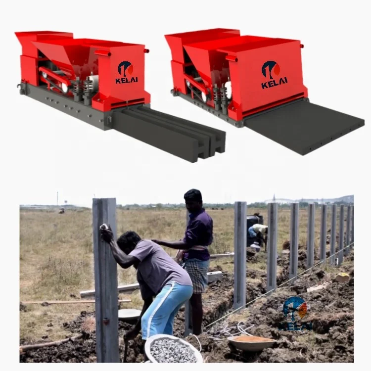 Prestressed precast boundary wall machine precast fence board making ...