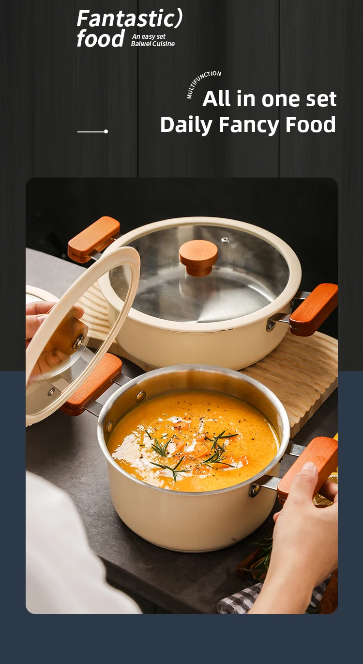 Top-quality OEM Custom Cookware - Purecook 304 Stainless Steel