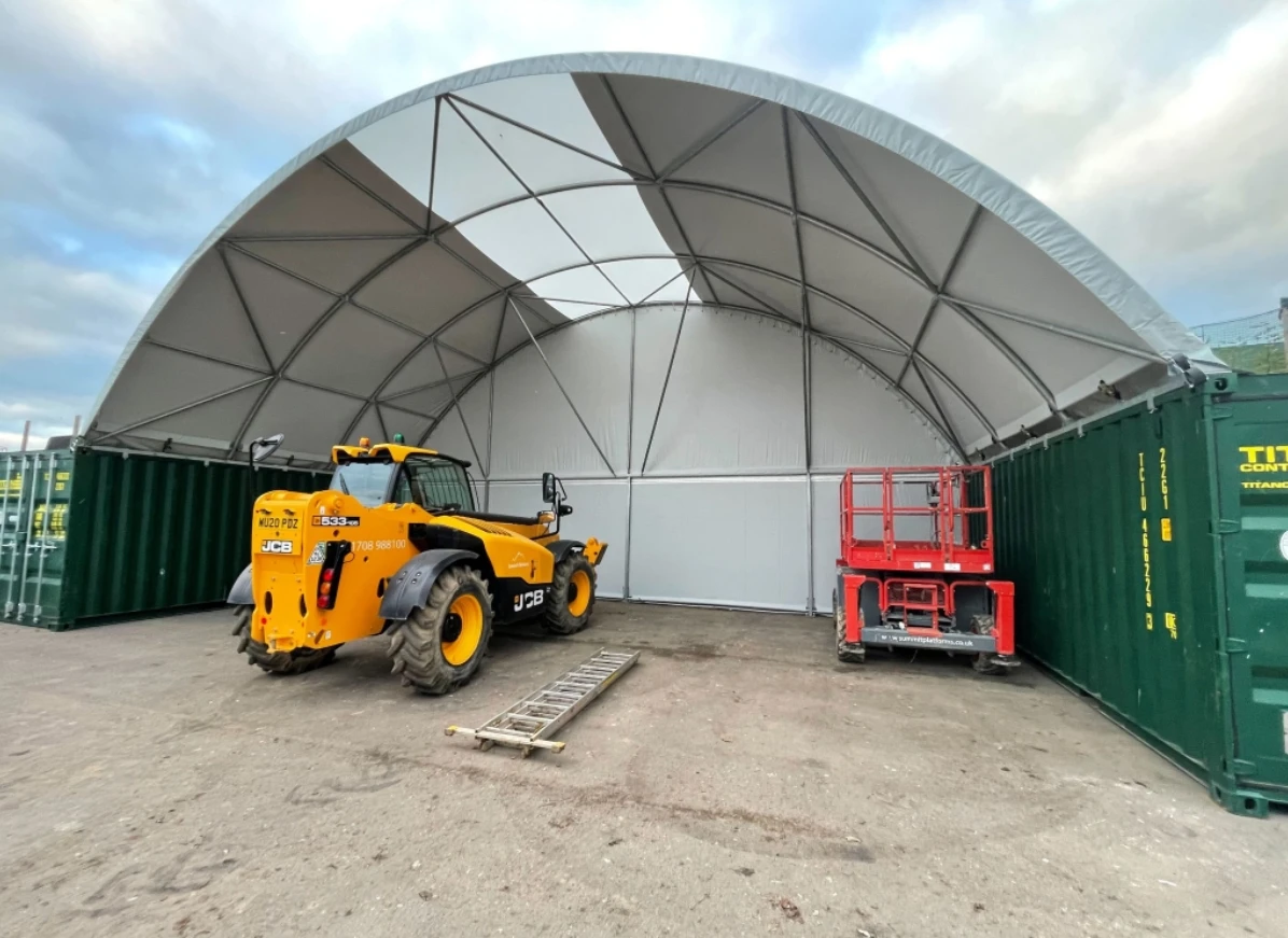 Pvc Fabric Shipping Container Storage Shelter Shed Steel Metal ...