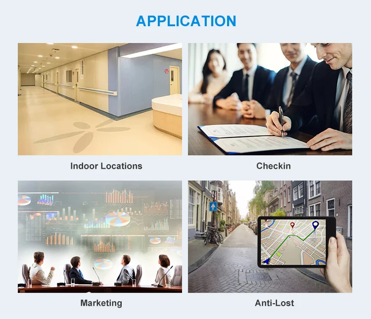 Holyiot Ibeacon Ble Tag For Rfid Asset Tracking & Location Management Odm