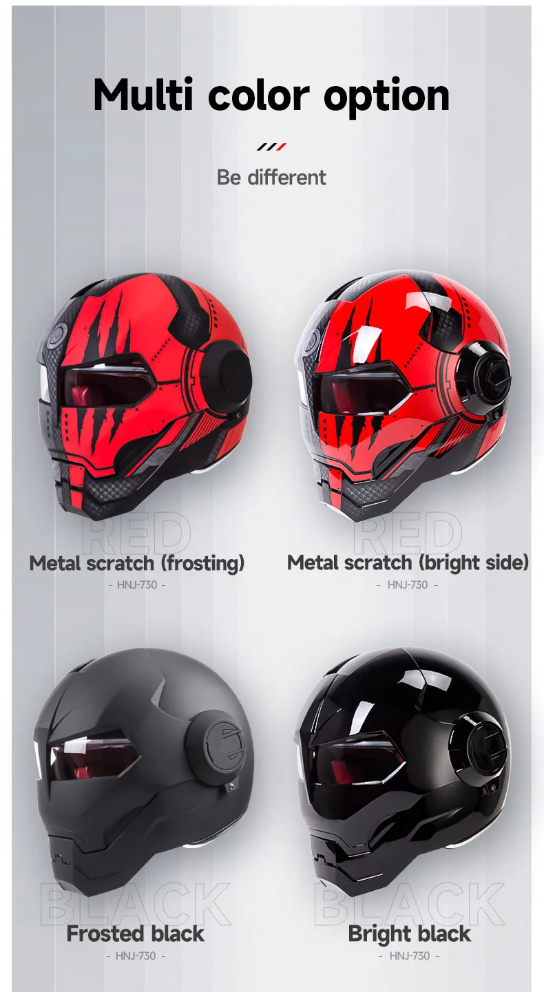 Full Face Modular Unique Motorcycles Helmet Casco De Para Motos Casque ...