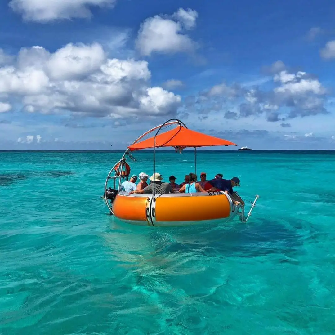 Inflatable Magic Donut Boat - Perfect for Sea Floating Lounge