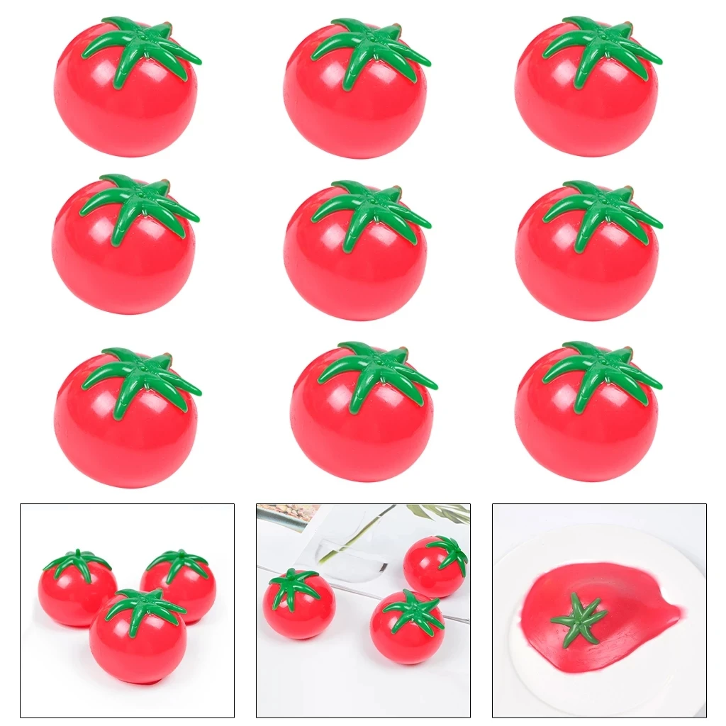Sticky Splat Tomato Fidget Toys - Stress Relief Fun