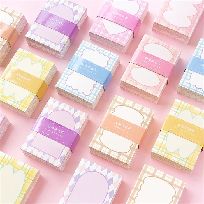 Europe 2024 Cute Classmate Memo Pad - 50 Sheets of Pastel Colours