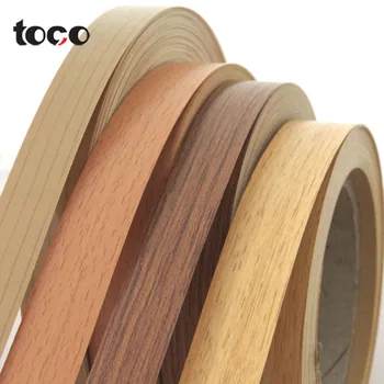 Toco Wood Grain Pvc Banding Table Edging Trim Flexible Metal Tape ...