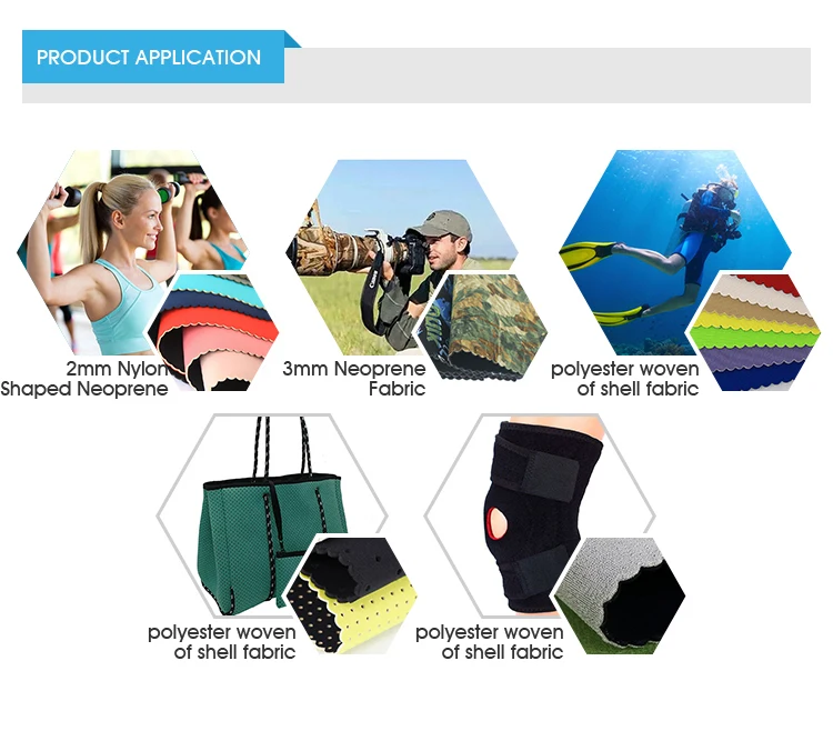 Jianbo Free A4 Sample Custom Color Neoprene Textile Fabric 1mm-10mm ...