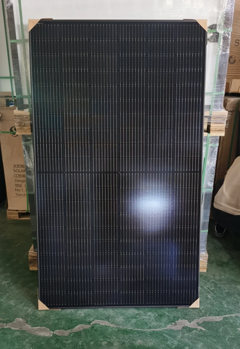 Tier 1 Longi Mono Black Frame Solar Panel Full Black Monofacial 355w ...