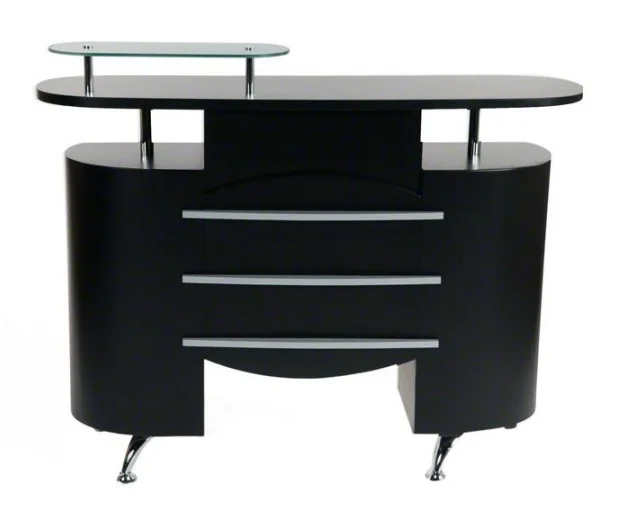 Reception Table Premium Wooden Office Table Modern Furniture Reception ...