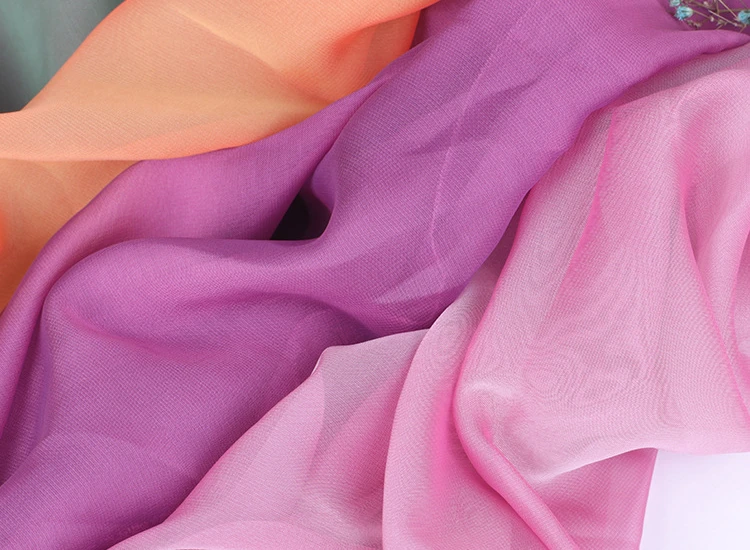 30D Polyester Glitter Satin Fabric Two-tone Cation Polyester Fabric ...