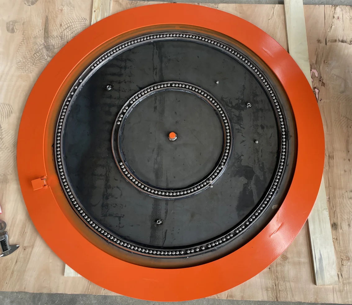 Pallet Carousel Skid Turntable - 4000lbs Capacity & ISO 9001 Certified