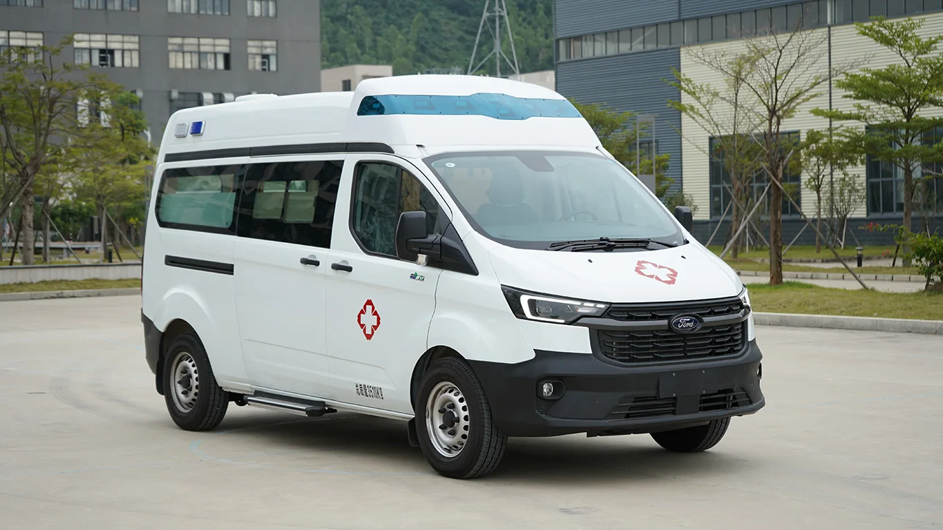 2024 Hospital Emergency Ambulance Vehicle Transit V362 Monitoring Medical Abs Interior Ambulance ...