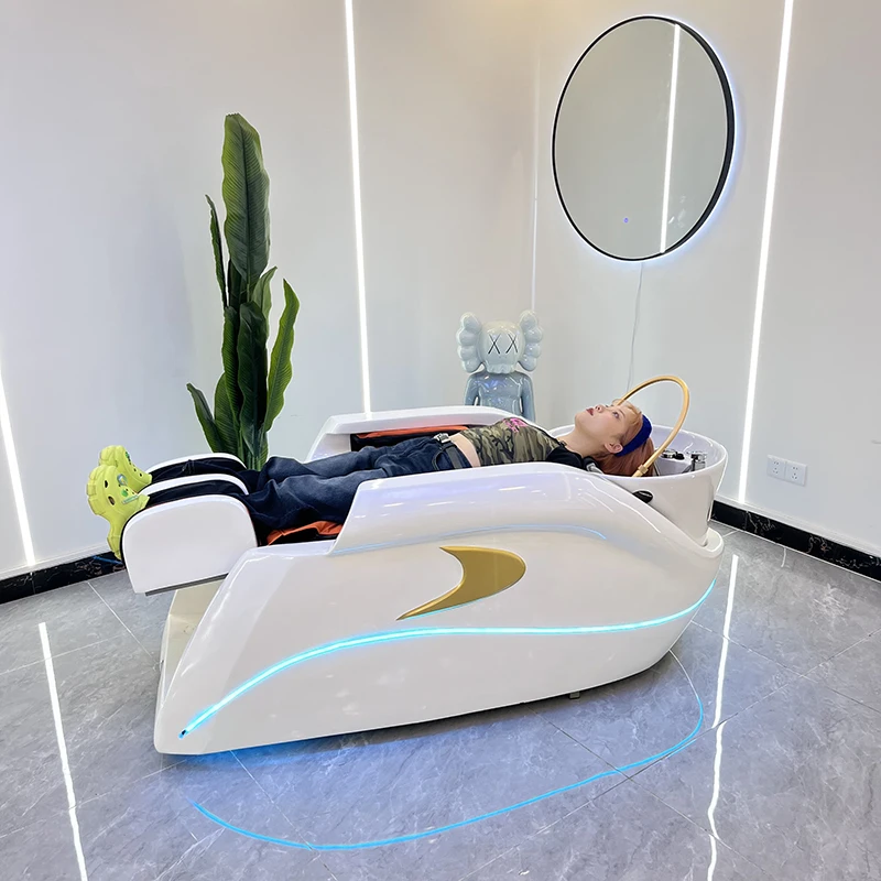 Massage Salon Shampoo Bed Special Fumigable Multifunctional Hydrotherapy Circulating Bed For