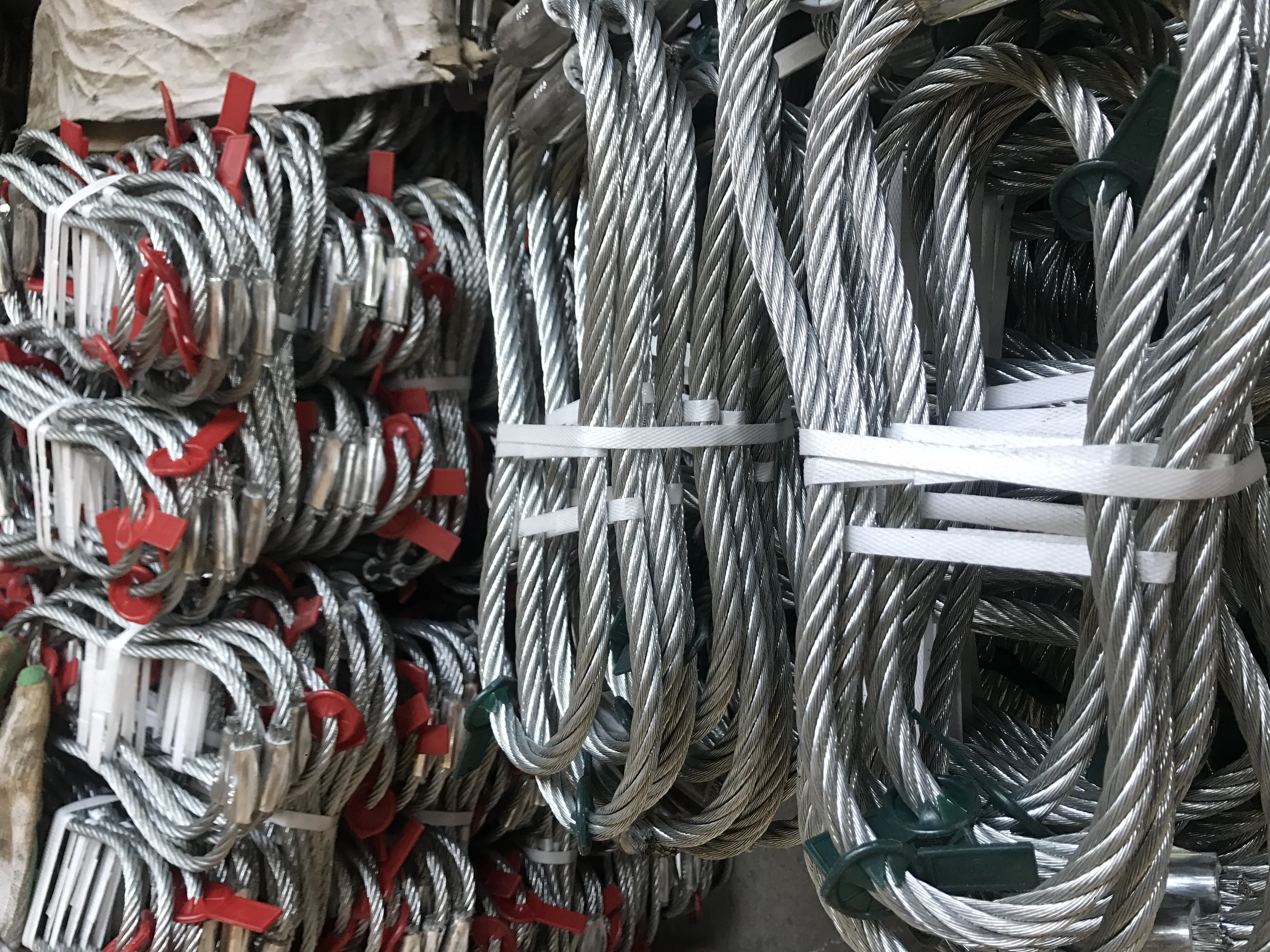 Precast Lifting Galvanized Stainless Steel Lifting Wire Rope For Thread ...