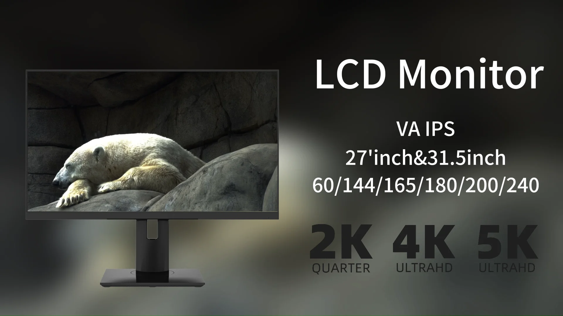 4k 2k 3840x2160 2560x1440 1920x1080 Uhd Qhd Fhd 16:9 21:9 144 180 240 ...