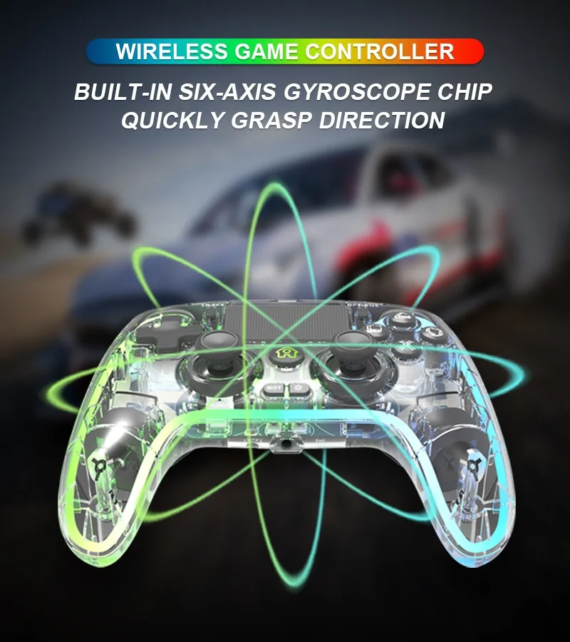 Wireless Controller for Ps4 Jostick Hall Rocker 3D Mando De Manette ...
