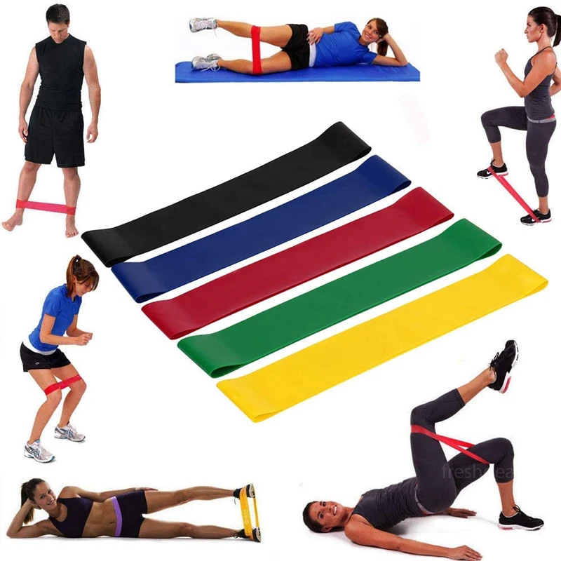 Gym Fitness Band - Durable, Non-Slip Latex Resistance Bands