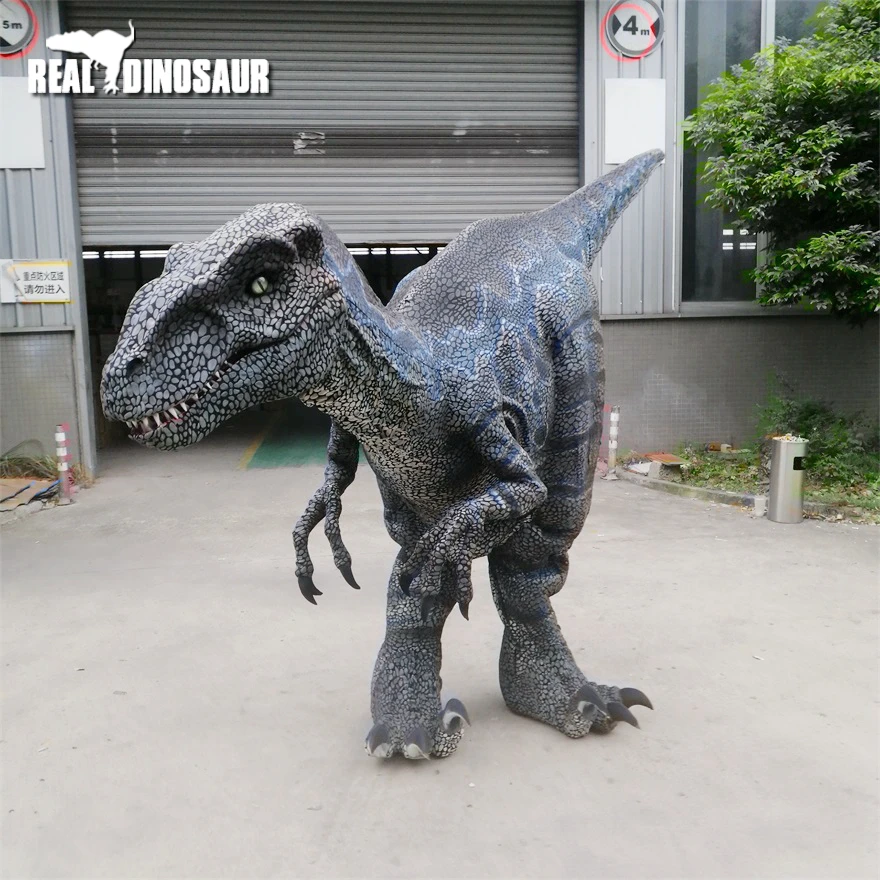 Dinosaur Stimulate Robot Velociraptor Raptor Performance Costume For ...