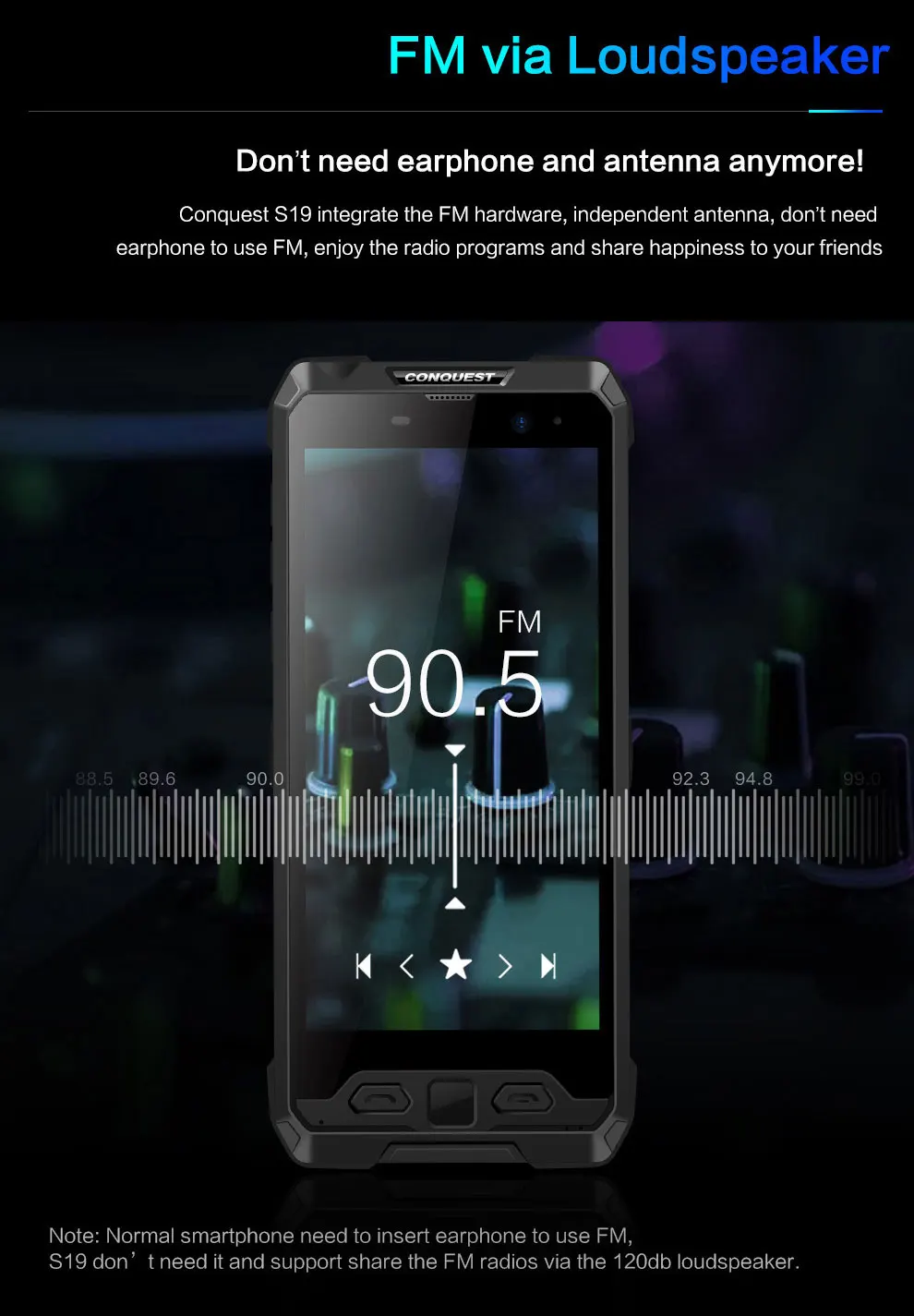 Conquest Ex201 5g Iecex & Atex Zone 2 Smartphone Rugged Industrial ...