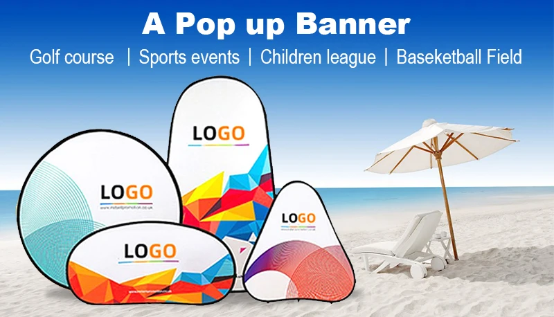 Two-sided a-Frame Exhibition Display Banner - Durable & Customizable