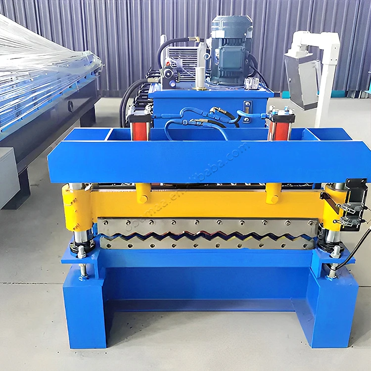 Roofing Sheet Corrugated Machine Corrugated Roof Sheet Roll Forming ...