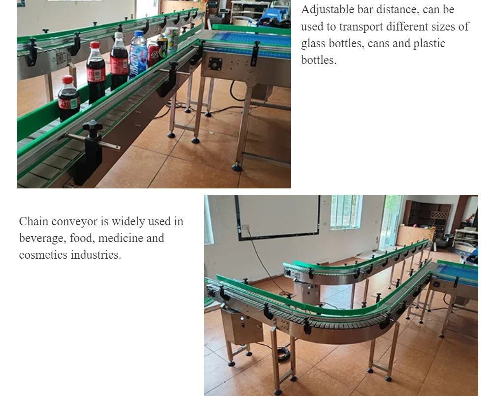 Slat Top Chain Conveyor Machine Turning Conveyor Machine Belt Conveyor ...