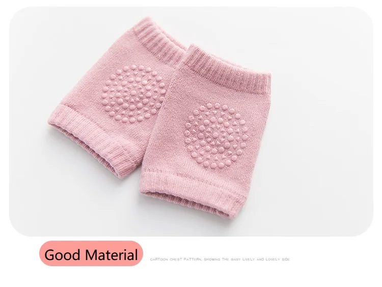 Rl234 Baby Crawling Knee Pads Cartoon Safety Cotton Protector Children ...