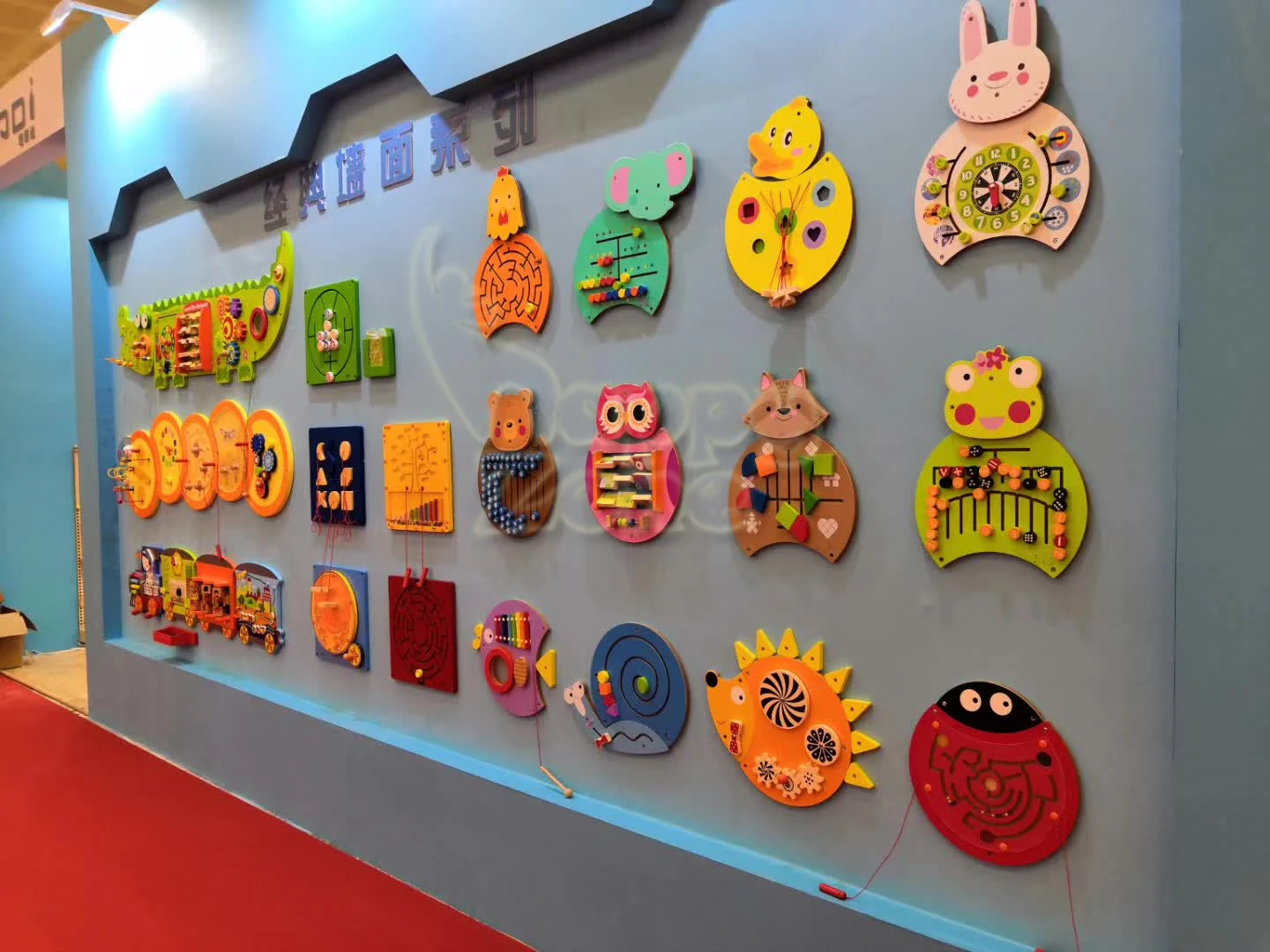 Educational Wall Play Panels - Montessori Inspired Toys