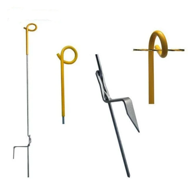 High Tensile Farm Cattle Fence Pigtail Stake Electric Fence Post ...