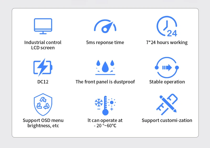 8 to 27 Inch Touch Screen Monitors - Reliable and Versatile