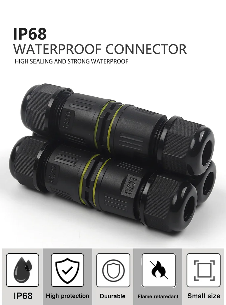 M20 IP68 Quick Terminal Adapter Wire Connectors Electrical Cable ...