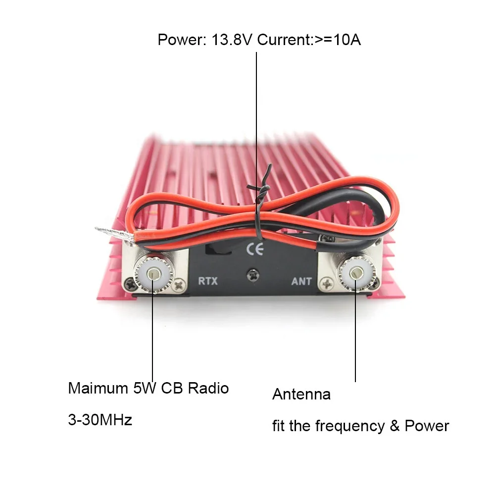 CB Radio Power Amplifier BJ-200 - 50W/100W HF Amplifier