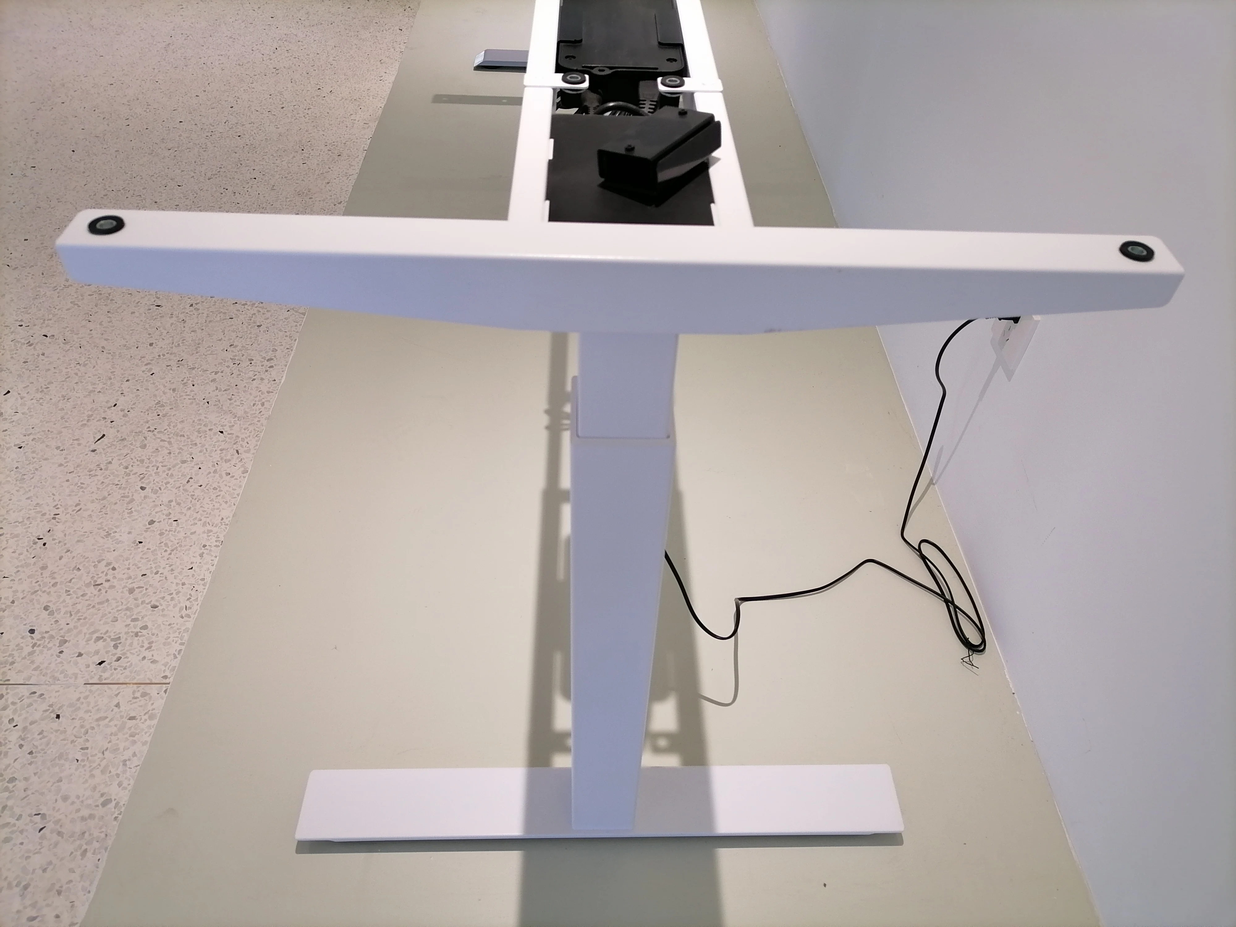 Base 2 Legs Sit Stand Desk Standing Dual Motor Electronic Ergonomic ...