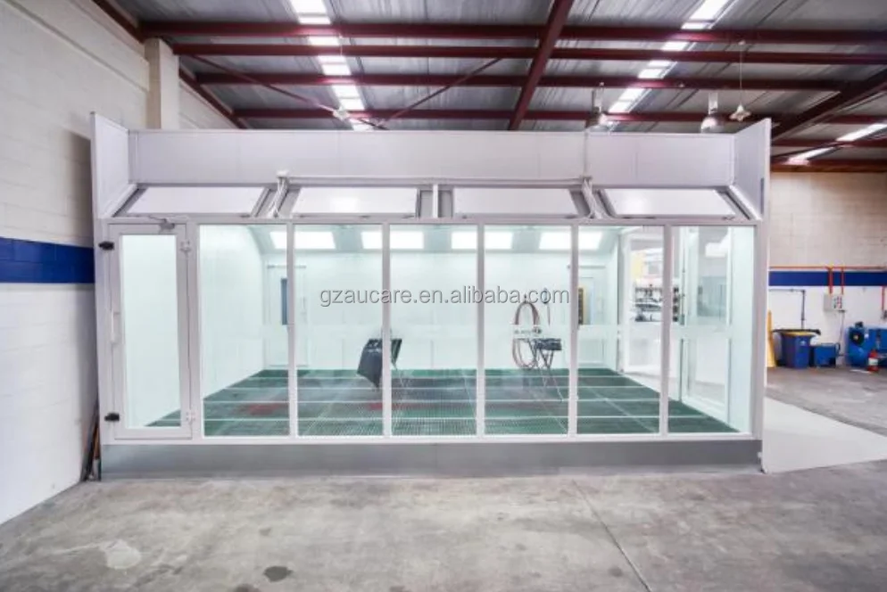 2023 CE Approved 7M Length Car Spray Booth - AUCARE Quality