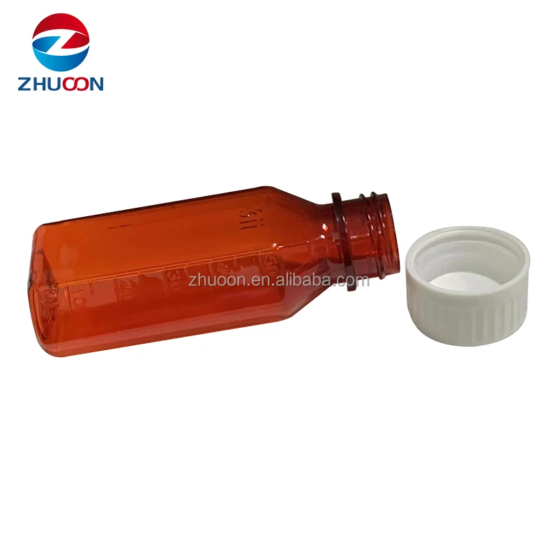 Custom Fruit Infused Syrup Container Lean Flavors Labels Graduated ...