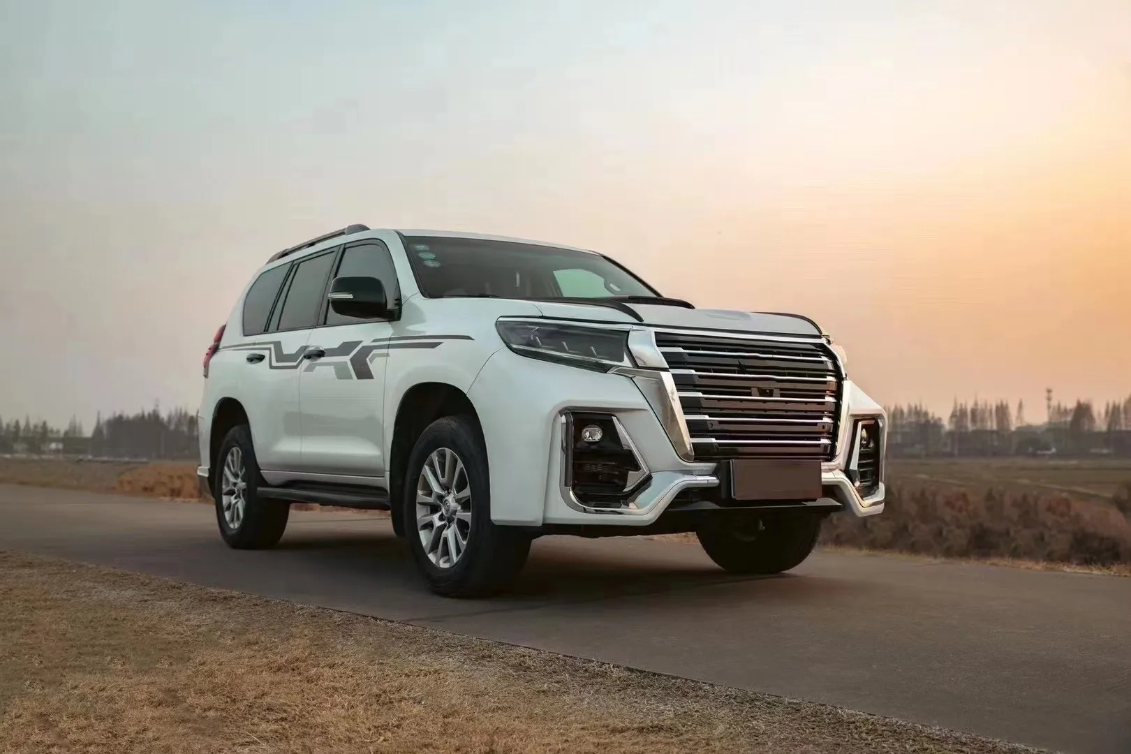 Hw Fj150 10-17 Upgrade Facelift To Navigator Bodykit For Toyota Land ...