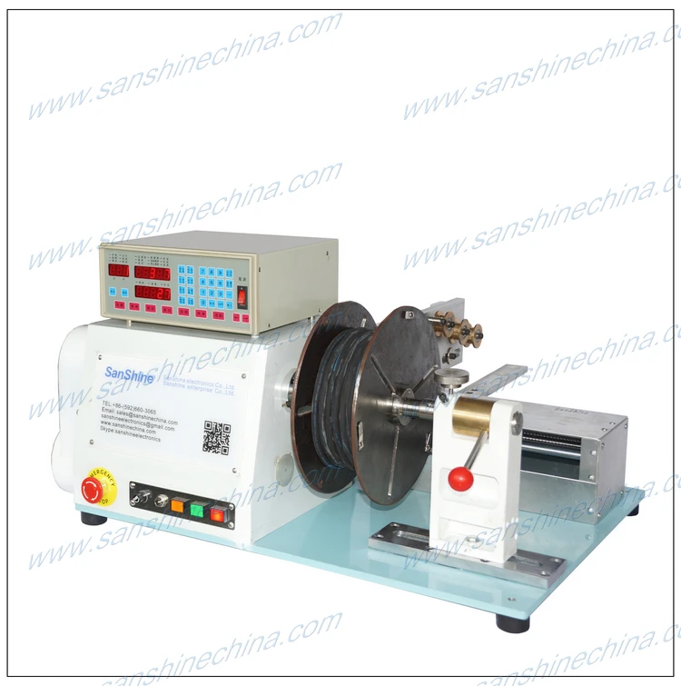 Sanshine Cable Wire Coil Winding Automatic Cable Roll Bundle Machine ...