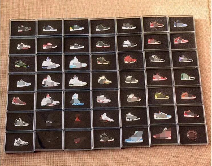 Wholesale Metal Mini Sneaker Badge Pin - Perfect Gift