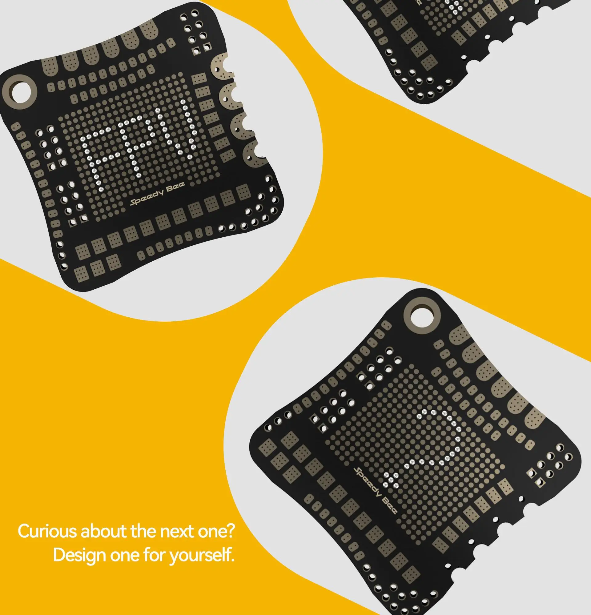 Speedybee Pcb-p Fpv Soldering Practice Board 50x50mm 4pcs Unlock More ...