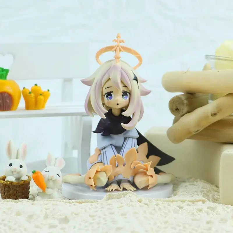 HUAYI Genshin Impact Paimon PVC Action Figure Game Cartoon Character ...