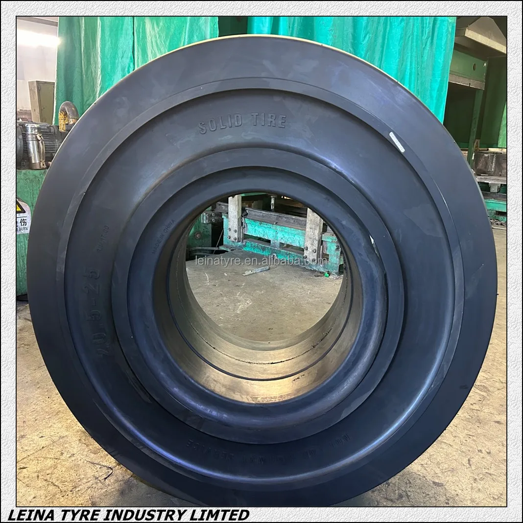 L5S Solid off Road OTR Tire 20.50-25 20.50X25 20.50*25 20.50/25 Smooth ...