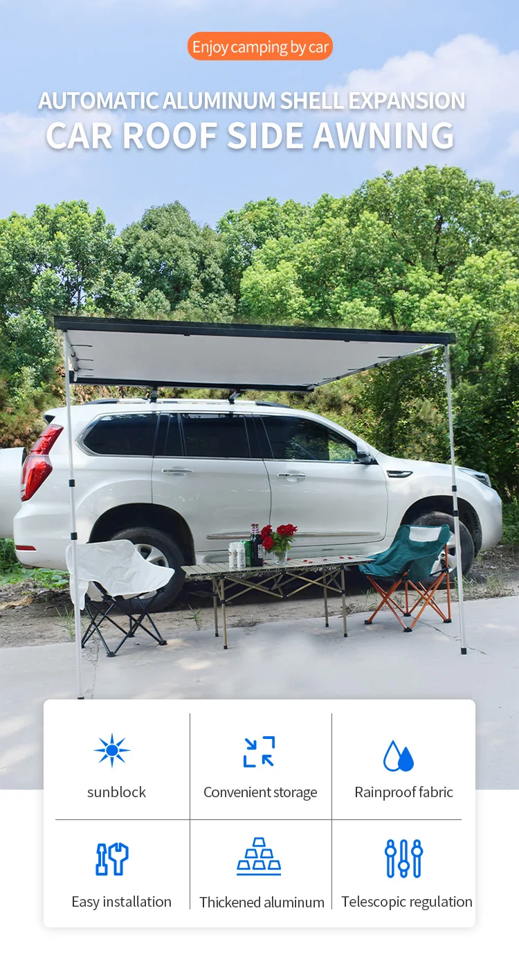 Retractable Heavy Duty Camping Car Accessories 4x4 Offroad Suv Outdoor ...