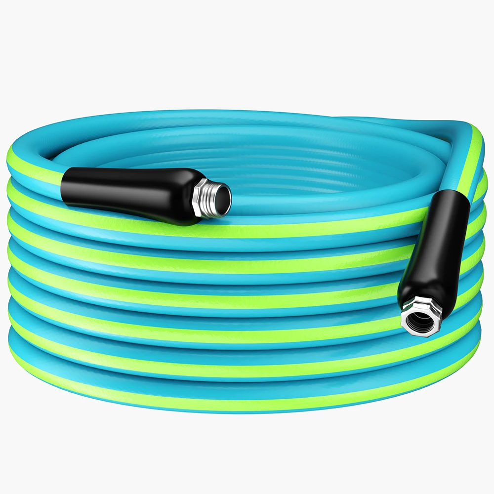 Factory 25FT High Quality PVC and Rubber Garden Hose Hot Sale 3 -Layer ...