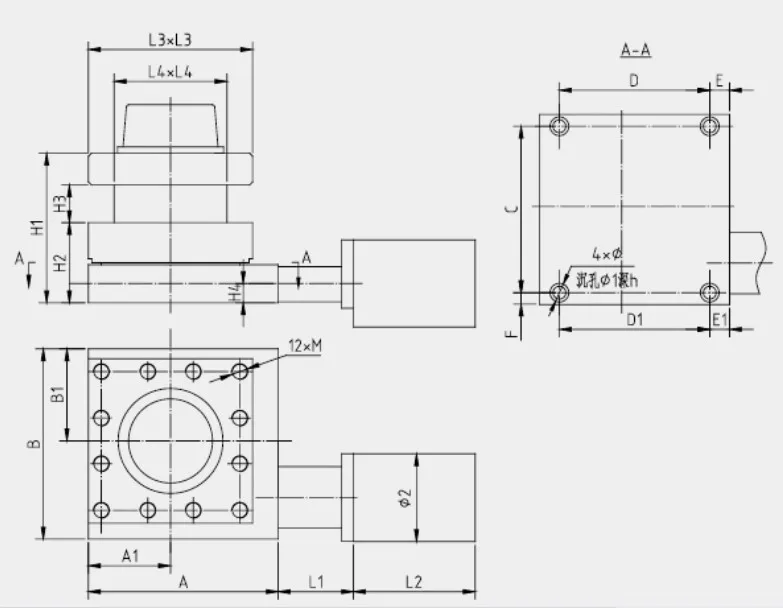 Lathe Machine Vertical NC Turret with Center Height 51mm Quick Change ...