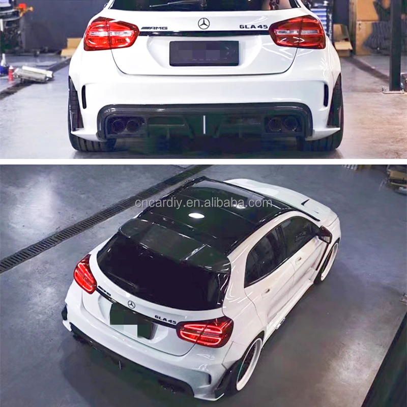 Wide Body Kits Designed For Mercedes Benz Gla 45 Amg Of The Front ...