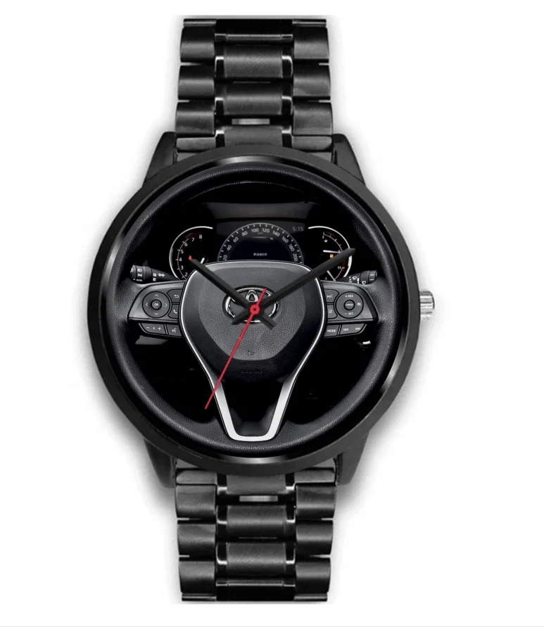2d Sport Car Wheel Watch Custom Car Dial Brand Name Stainless Steel ...