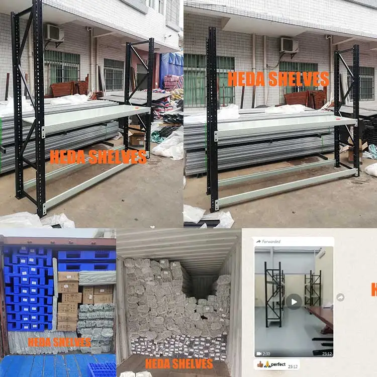 Custom Heavy Duty Shelving - 300 Kg Layer Garage Black 4 Tier